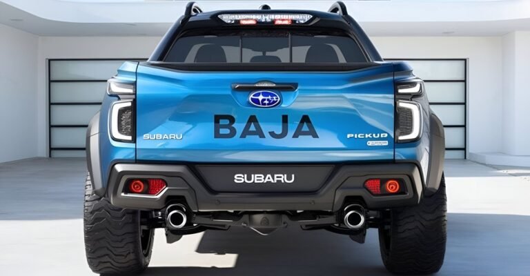 NEW 2026 Subaru Baja Pickup Truck: The Ultimate Off-Road Beast is Back ...